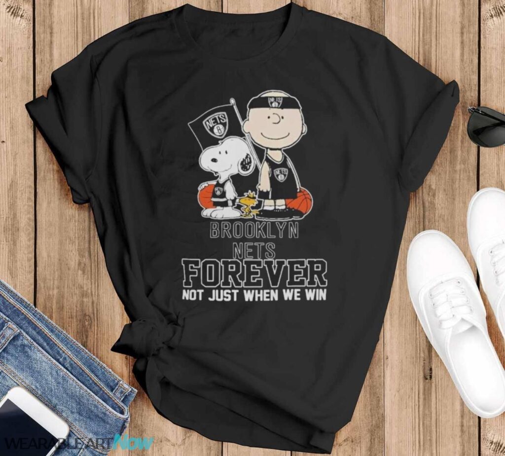 Original Charlie Brown X Snoopy X Woodstock Brooklyn Nets Forever Not ...